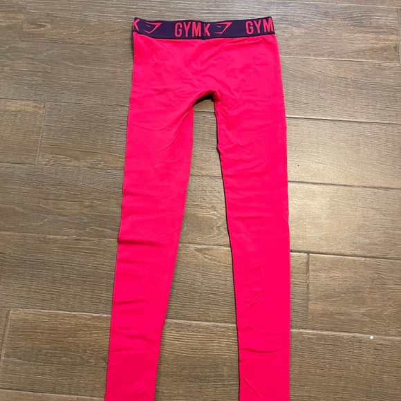 Gymshark | Pants & Jumpsuits | Gymshark Neon Pink Leggings | Poshmark